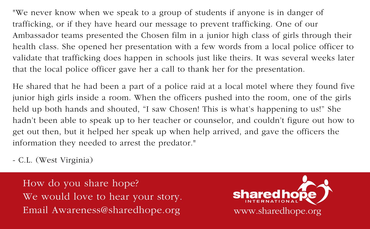 Summer23 - Shared Hope International